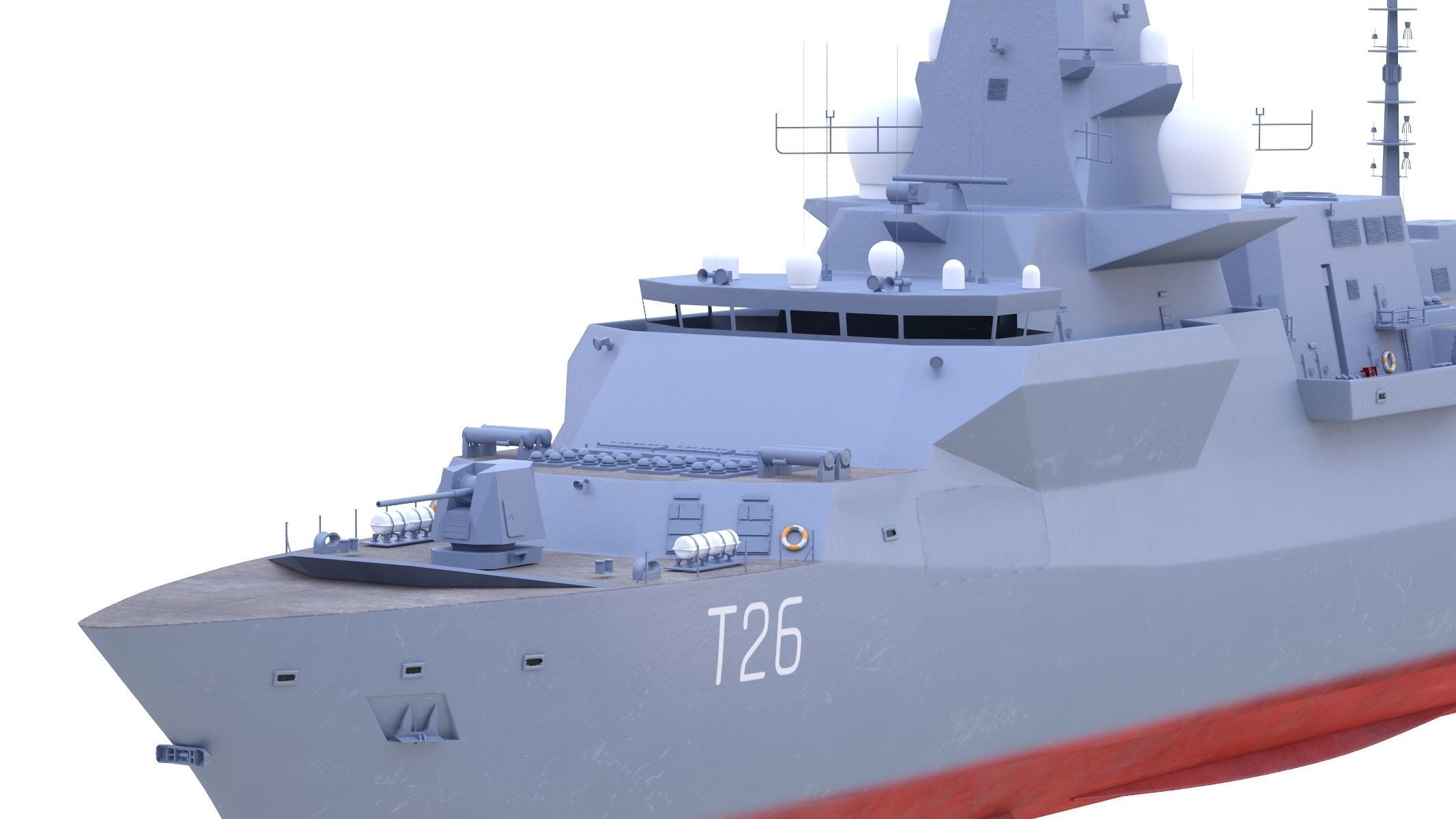 Type 26 Frigate 3D model | CGTrader