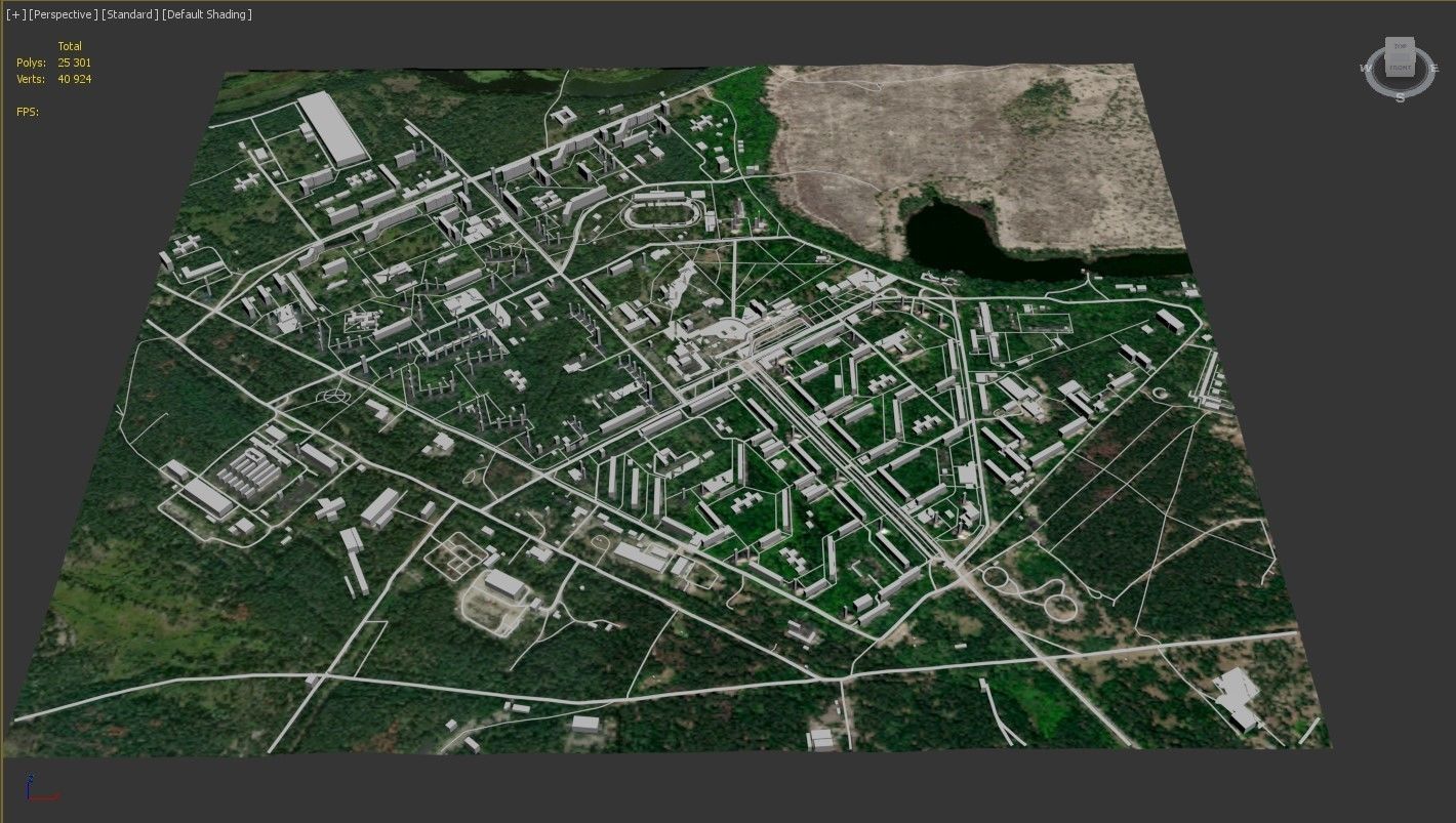 Cityscape Pripyat in Ukraine 3D model | CGTrader