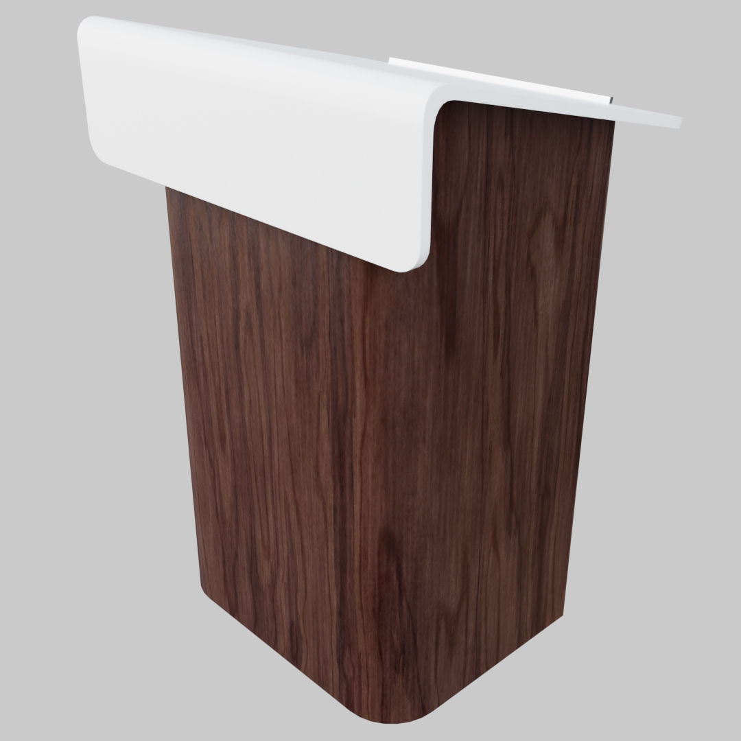 3D model Elegant pulpit VR / AR / low-poly | CGTrader