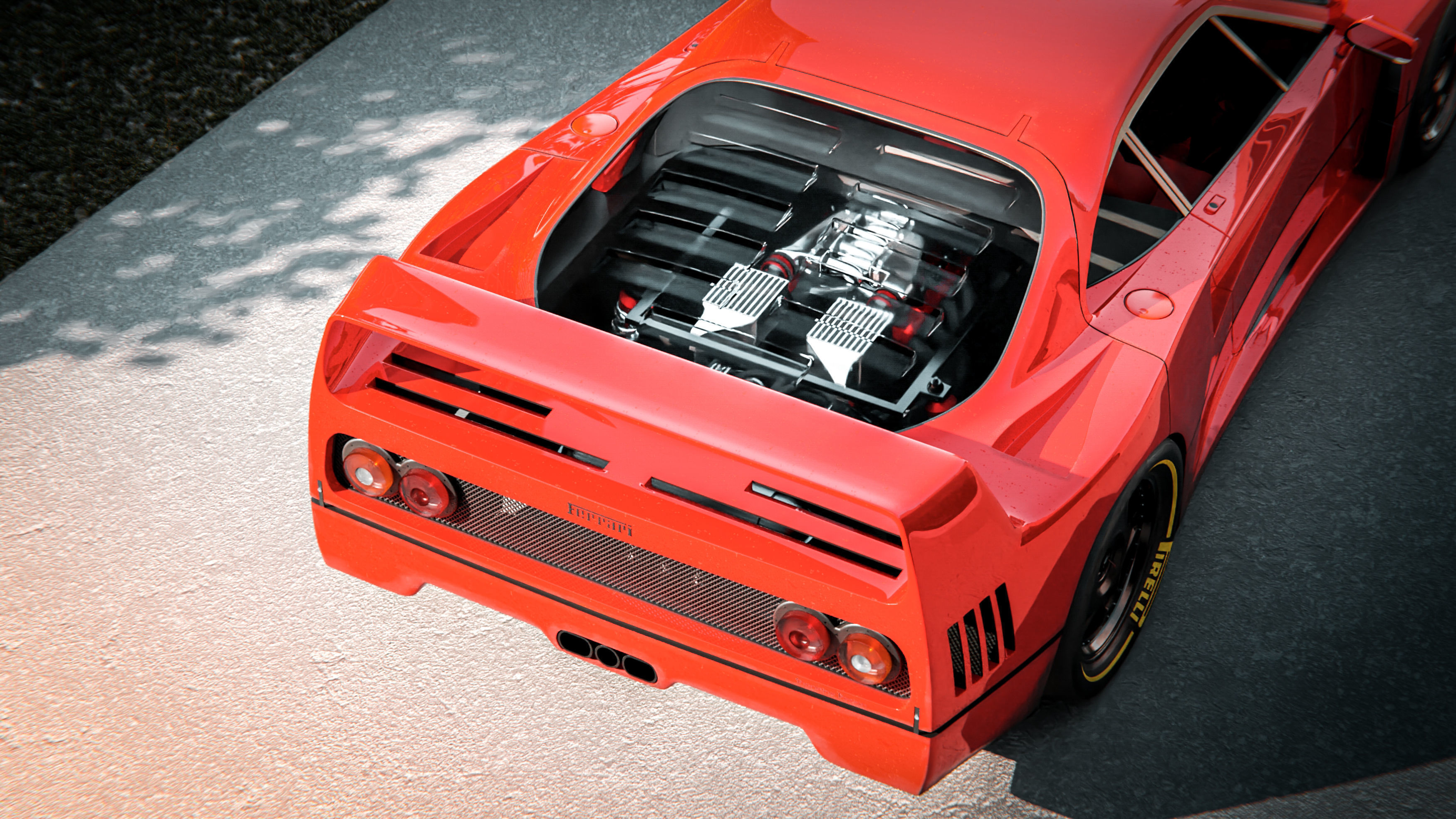 Ferarri F40 3D model | CGTrader