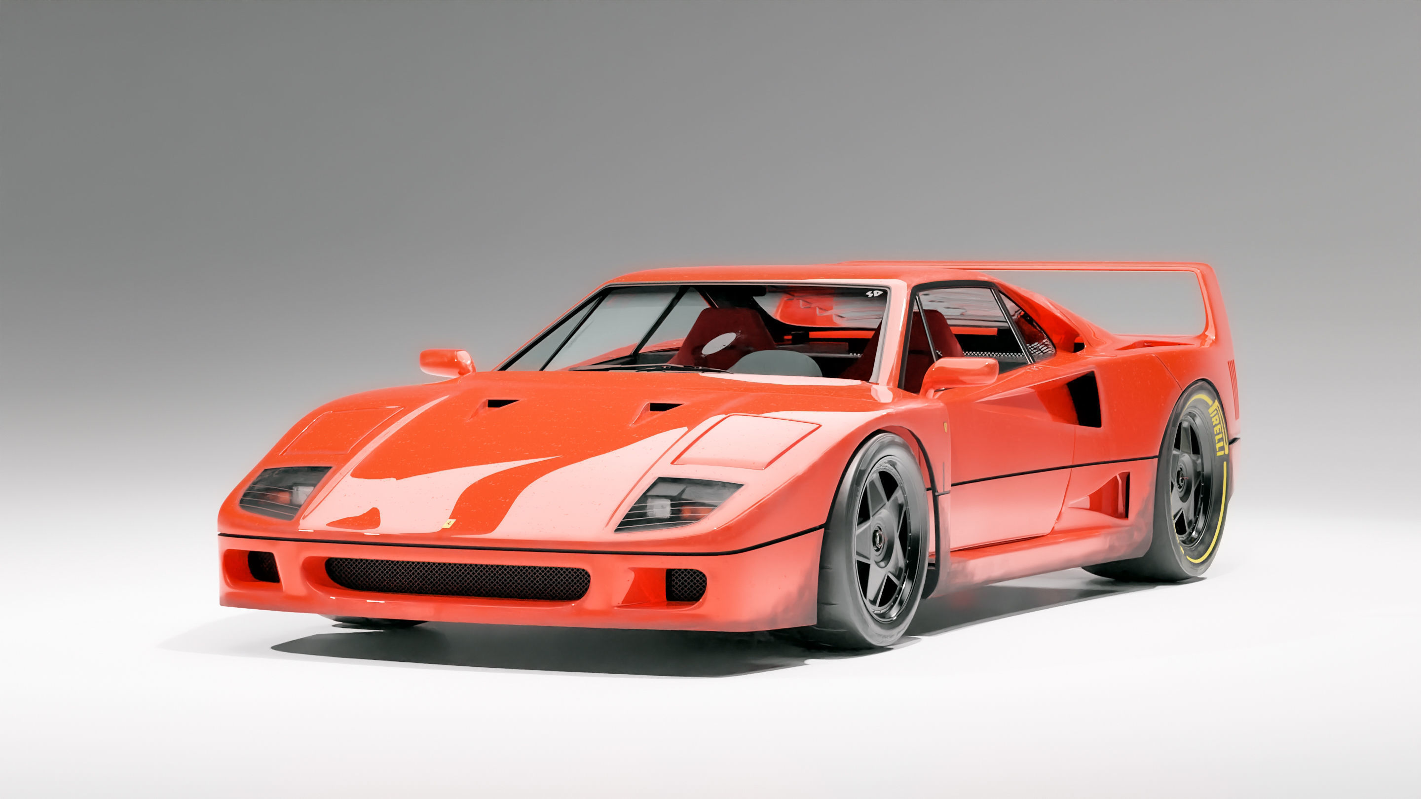 Ferarri F40 3D model | CGTrader