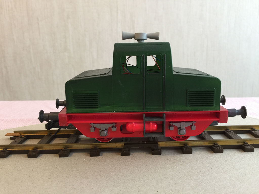 RC controlled shunting locomotive in zero gauge 7mm scale free 3D model ...