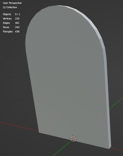 Tombstone arch free 3D model | CGTrader