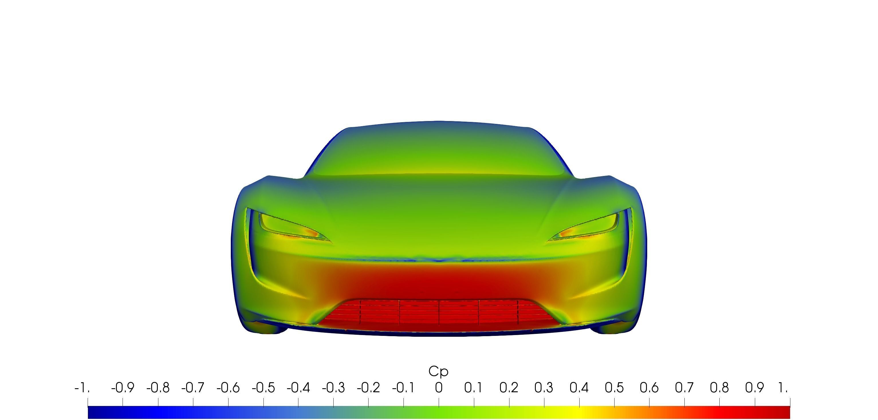 Tesla Roadster 2023 solid for CFD or 3D printing 3D model | CGTrader