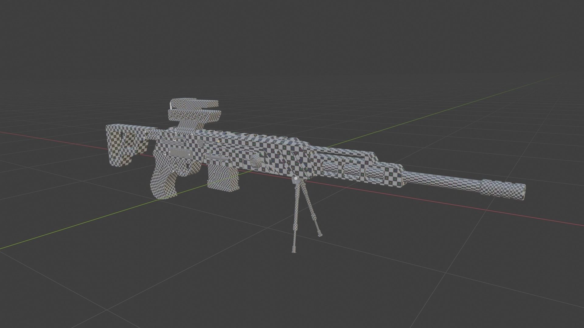 Concept Sniper Rifle free 3D model | CGTrader