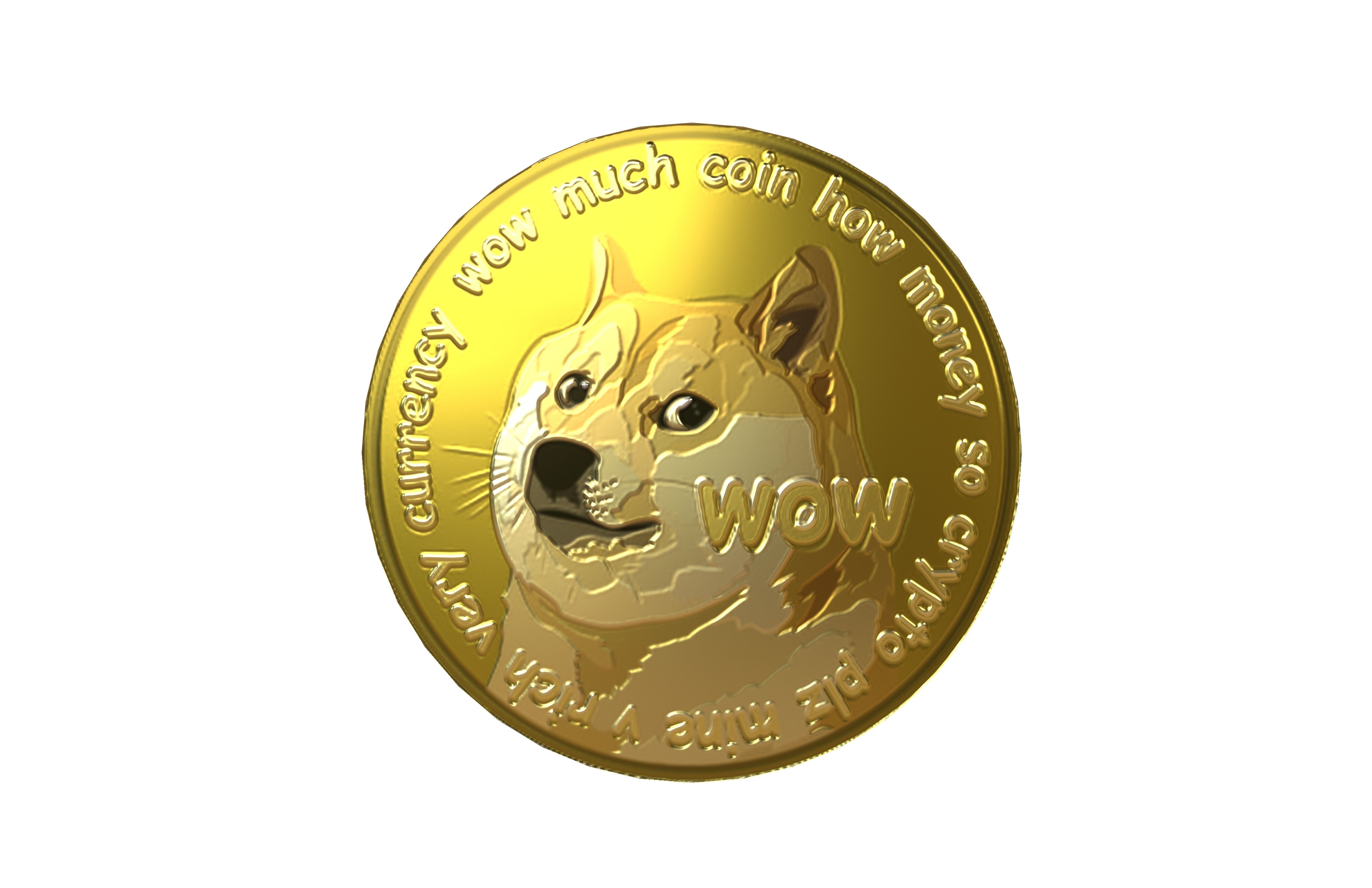 3D model Doge Coin v6 001 VR / AR / low-poly | CGTrader