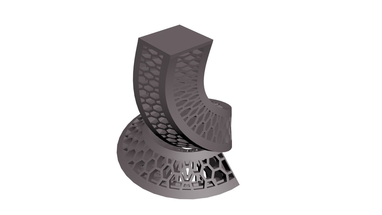 Parametric Design lamp 3D model 3D printable | CGTrader