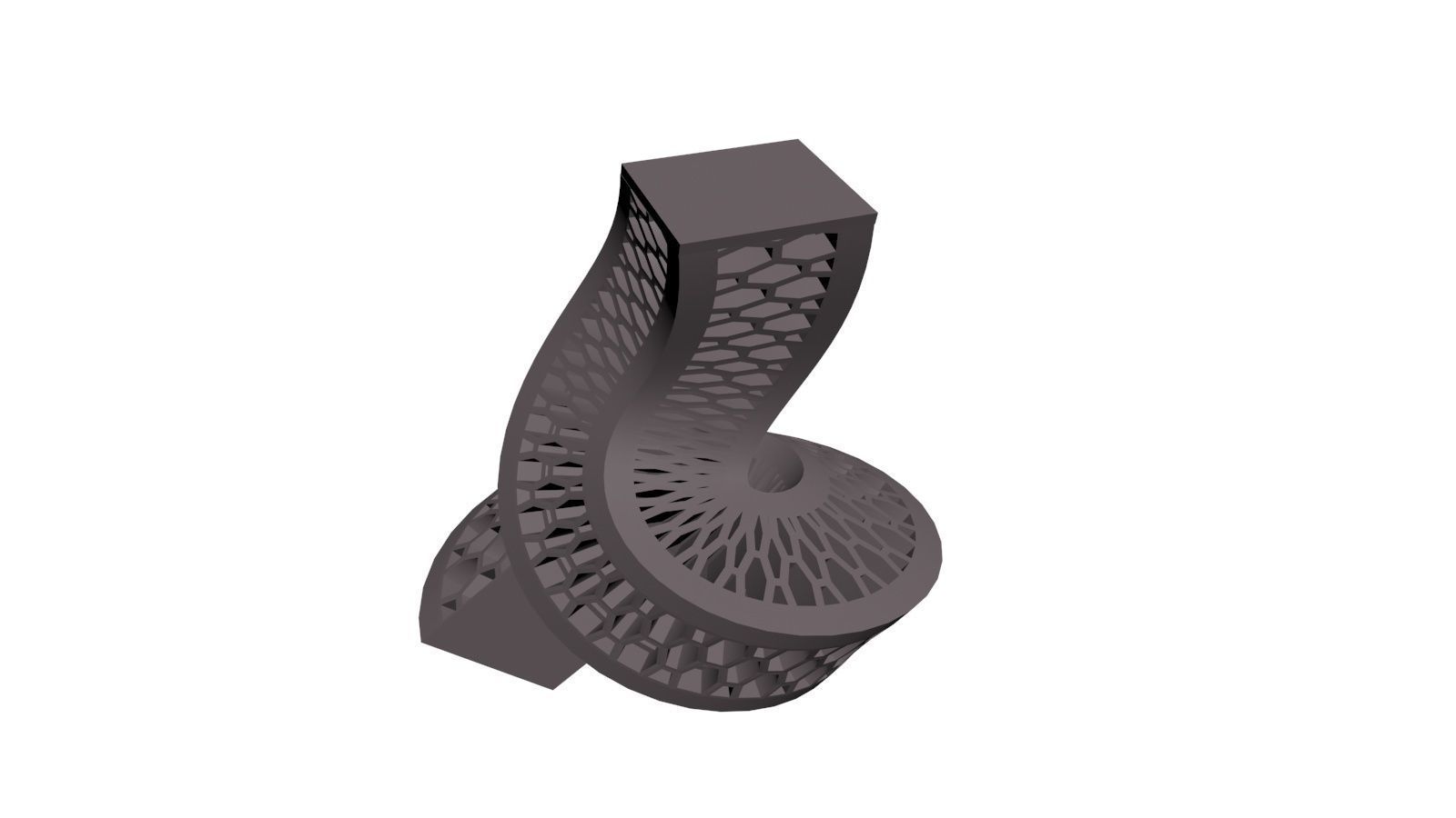 Parametric Design lamp 3D model 3D printable | CGTrader