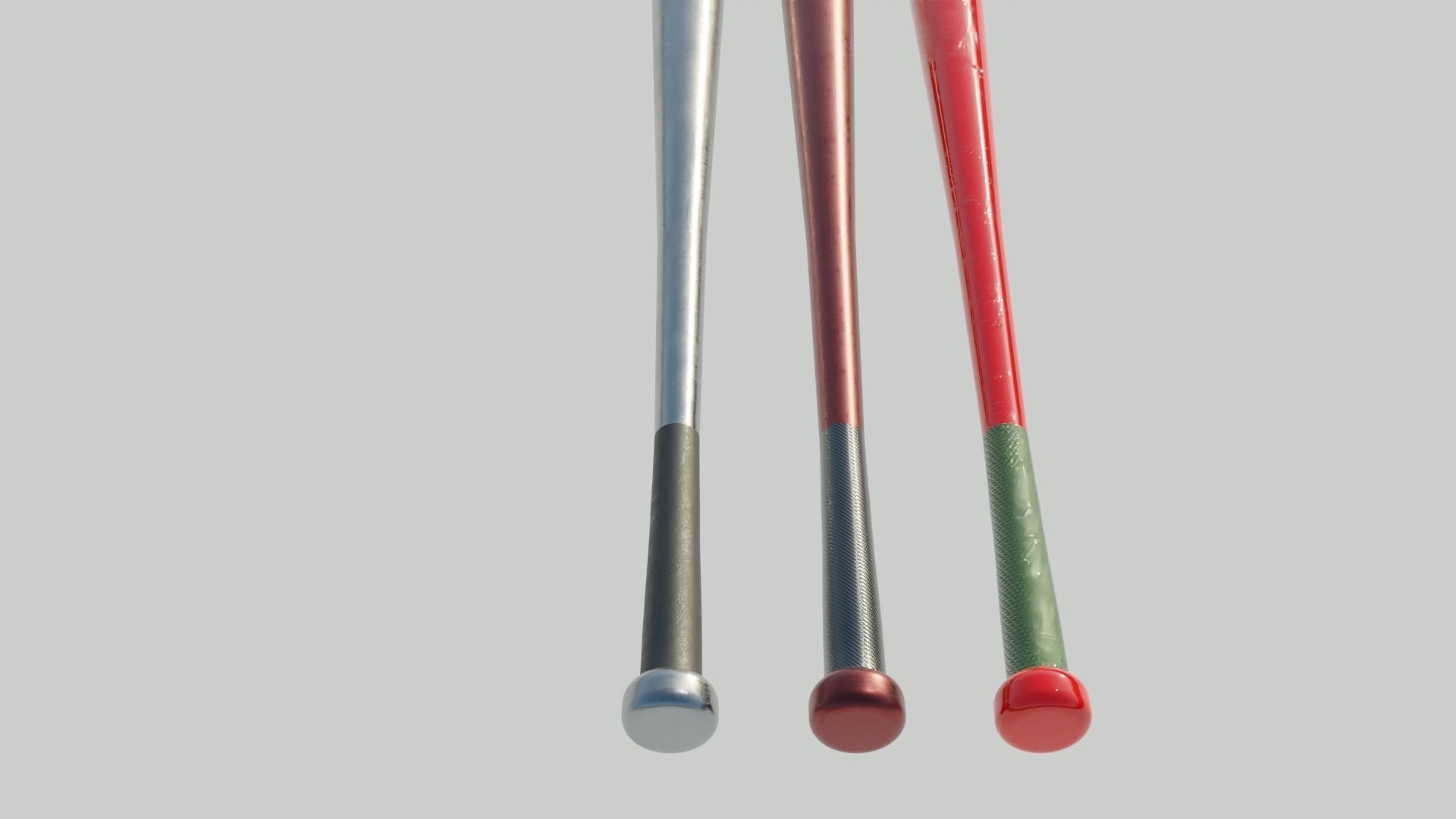 3D model Baseball bat 3D model PBR Textures 4K VR / AR / low-poly ...