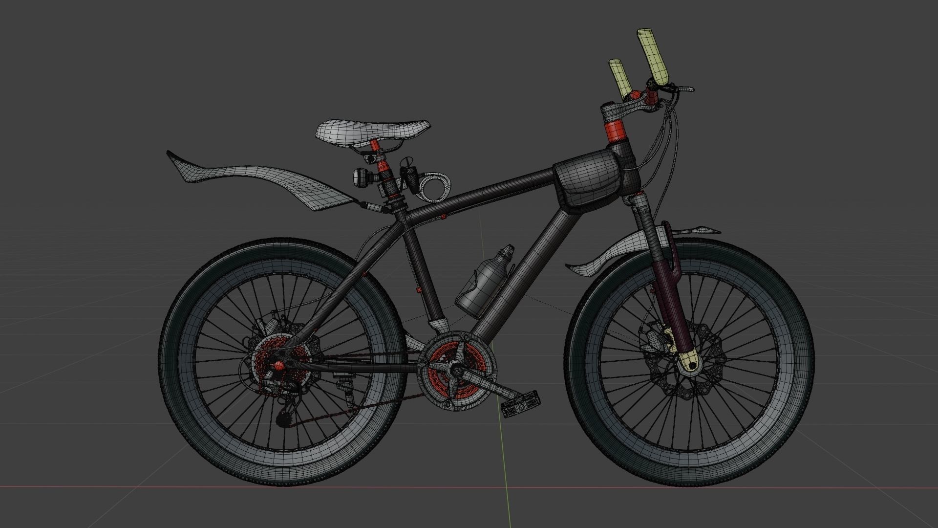 awesome bike free 3D model | CGTrader