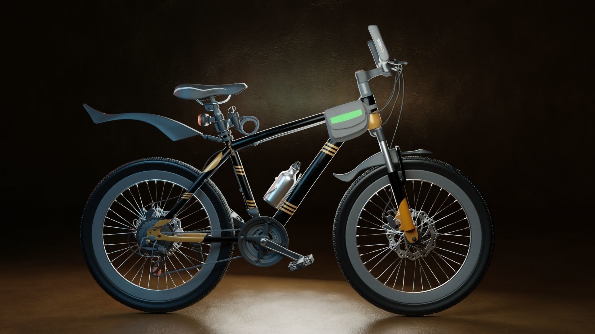 awesome bike free 3D model | CGTrader