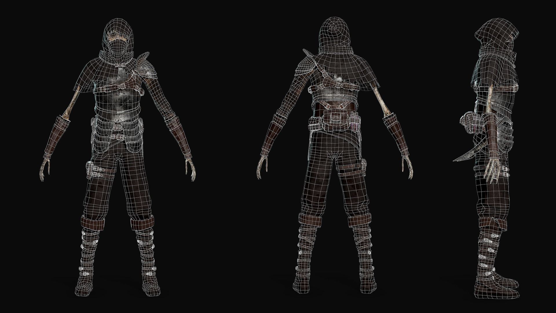 3D model Skeleton Rogue - Game Ready VR / AR / low-poly rigged | CGTrader