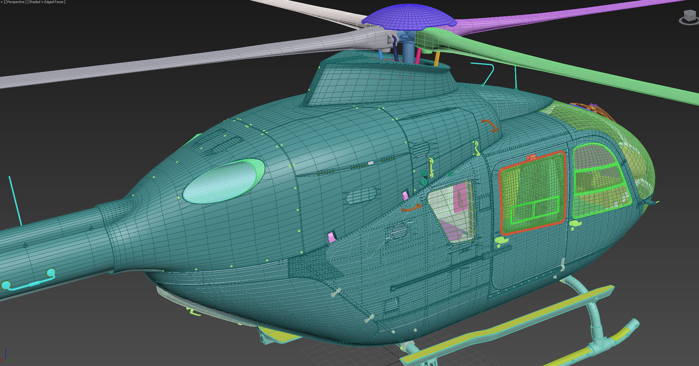 Eurocopter EC-135 3D model | CGTrader