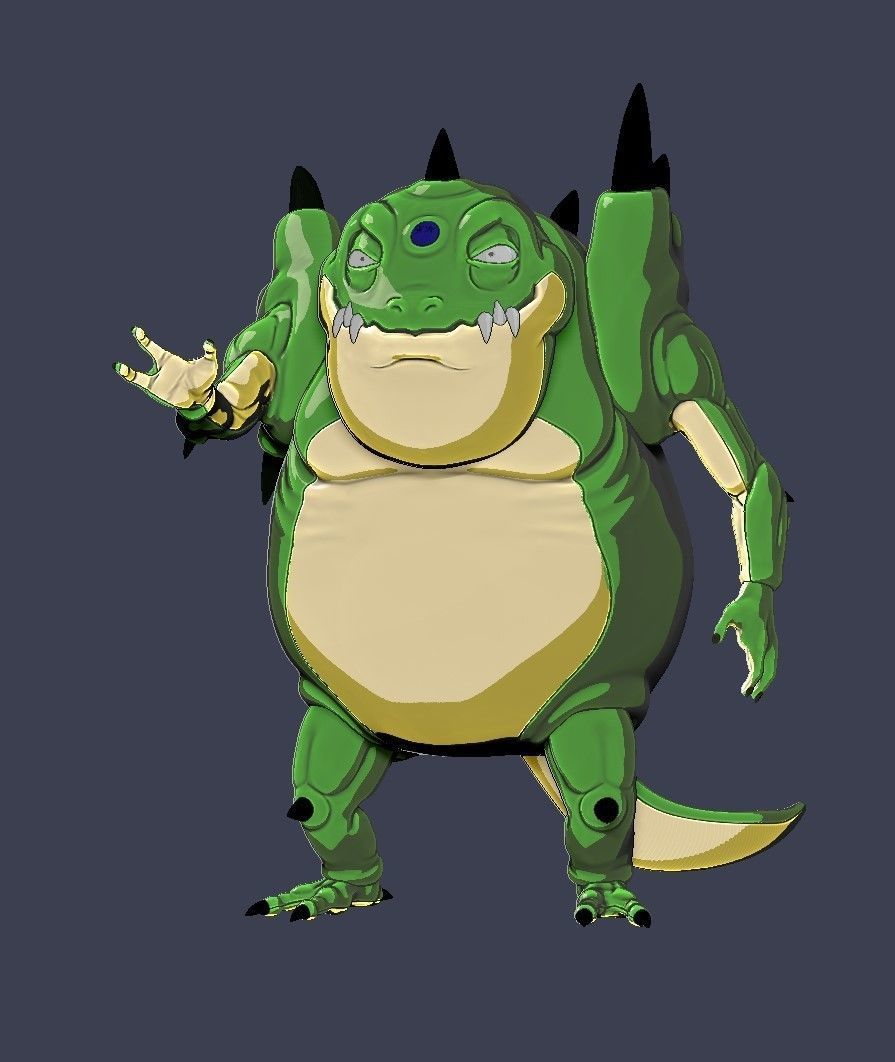 2 star dragon shadow haze shenron 3D model 3D printable | CGTrader