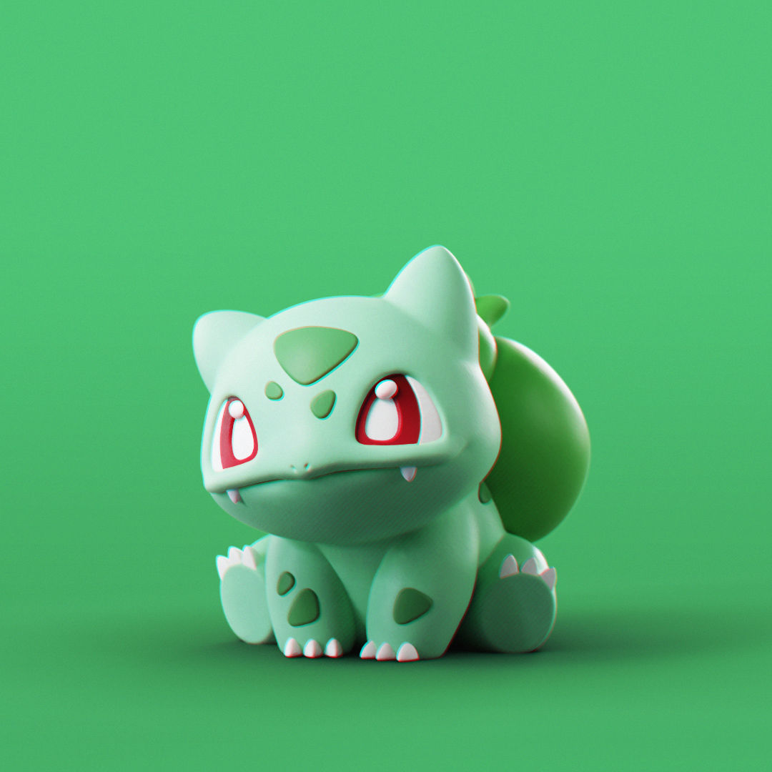 Pokemon - Bulbasaur 3D model 3D printable | CGTrader