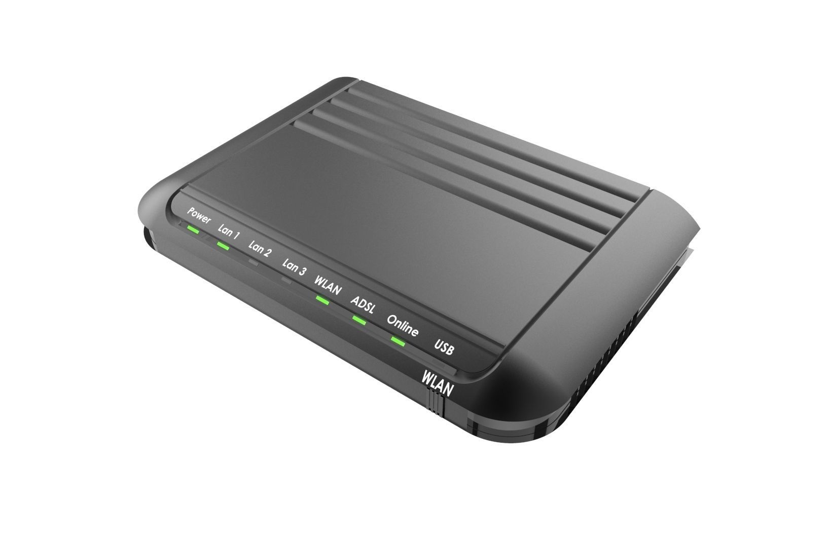 Modem router concept 3D model 3D printable | CGTrader