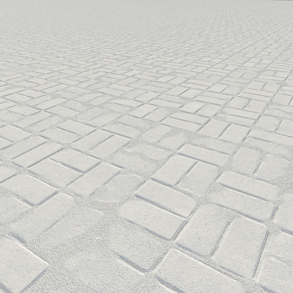 Paving bricks 3D model | CGTrader
