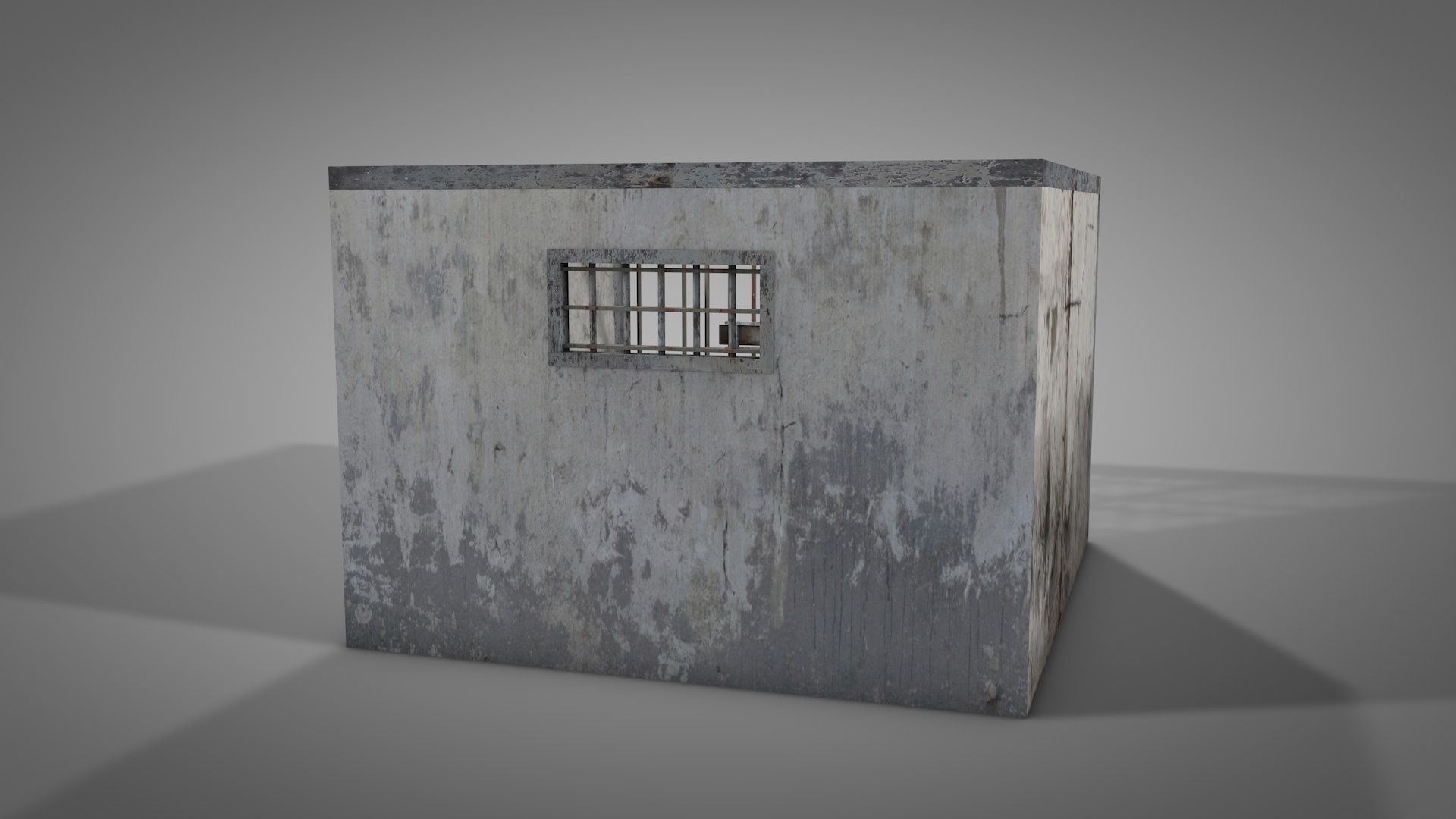 3D model Prison Jail Cell VR / AR / low-poly | CGTrader