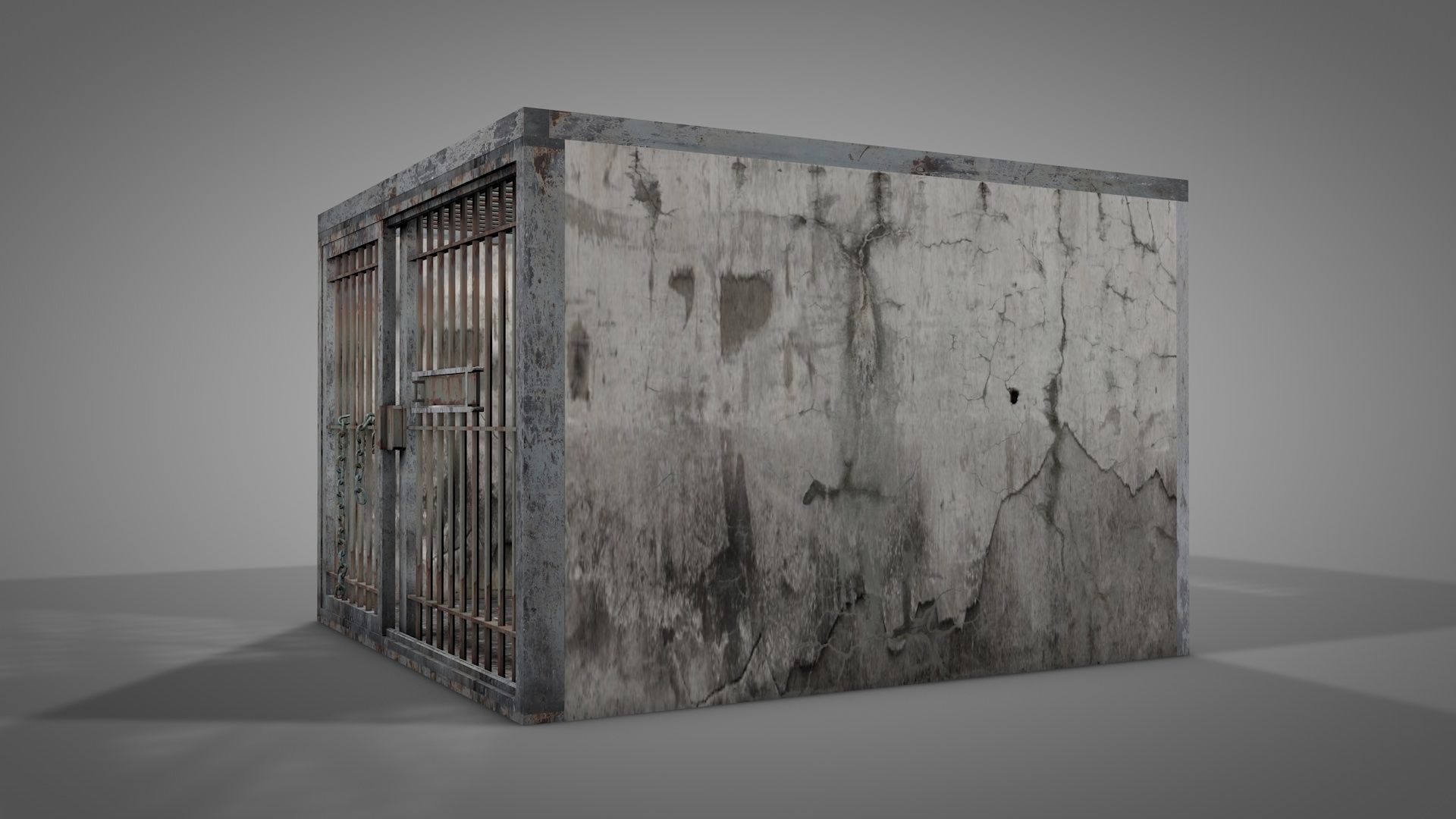 3D model Prison Jail Cell VR / AR / low-poly | CGTrader