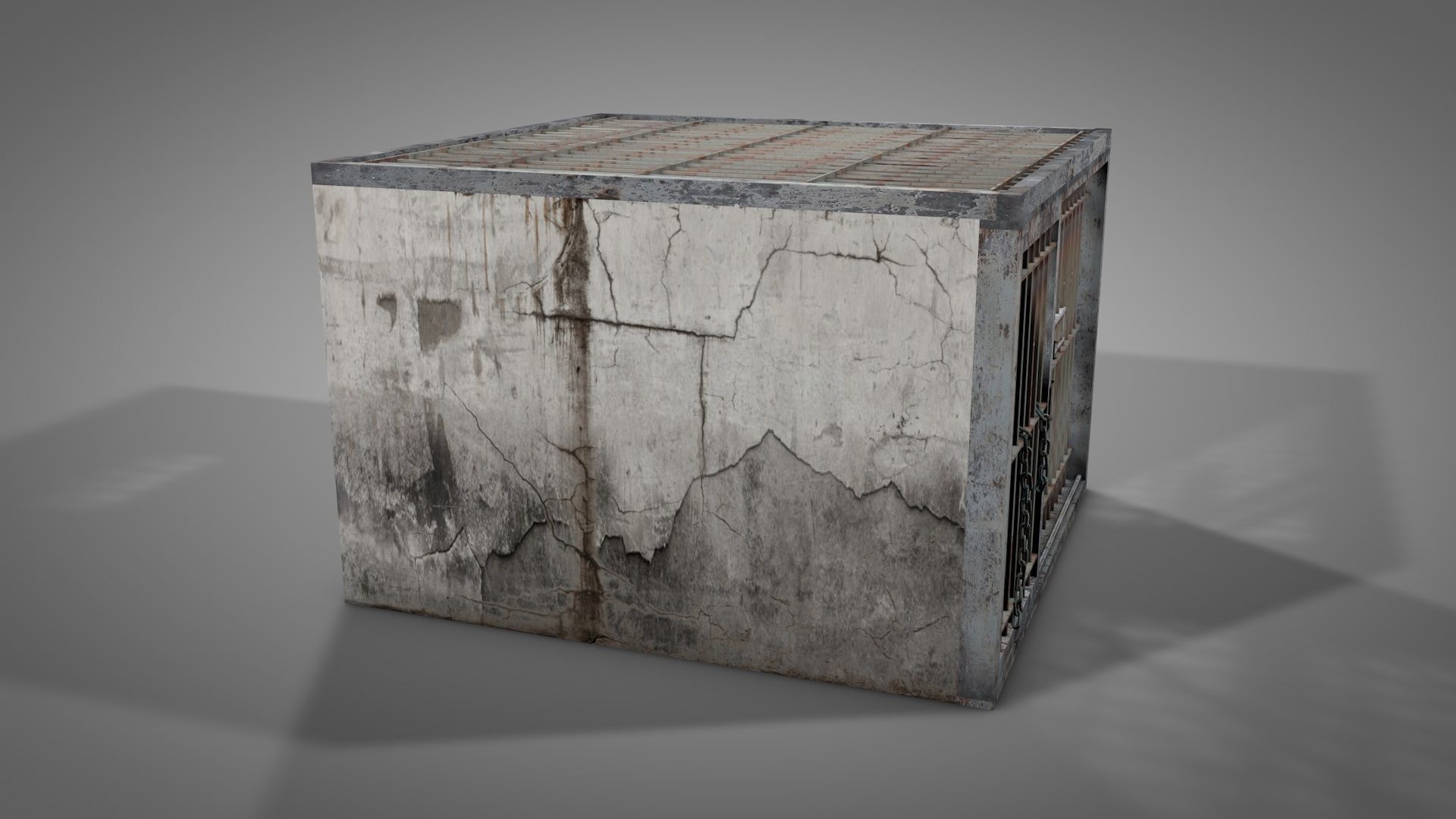 3D model Prison Jail Cell VR / AR / low-poly | CGTrader