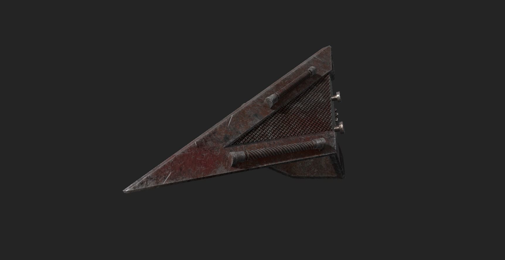 3D model Pyramid Head Helmet - Terror Character Costume VR / AR / low ...