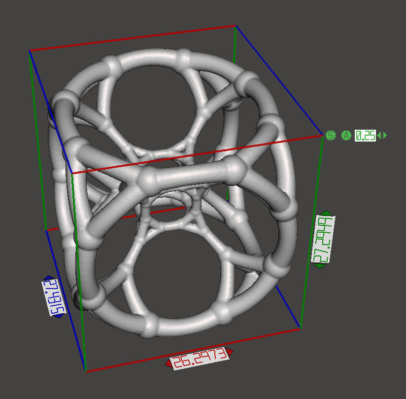 4d Polytope Bead - Multidimensional Math Art Pendant 3D model 3D model ...