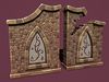 3D model Fantasy wall 1 VR / AR / low-poly | CGTrader