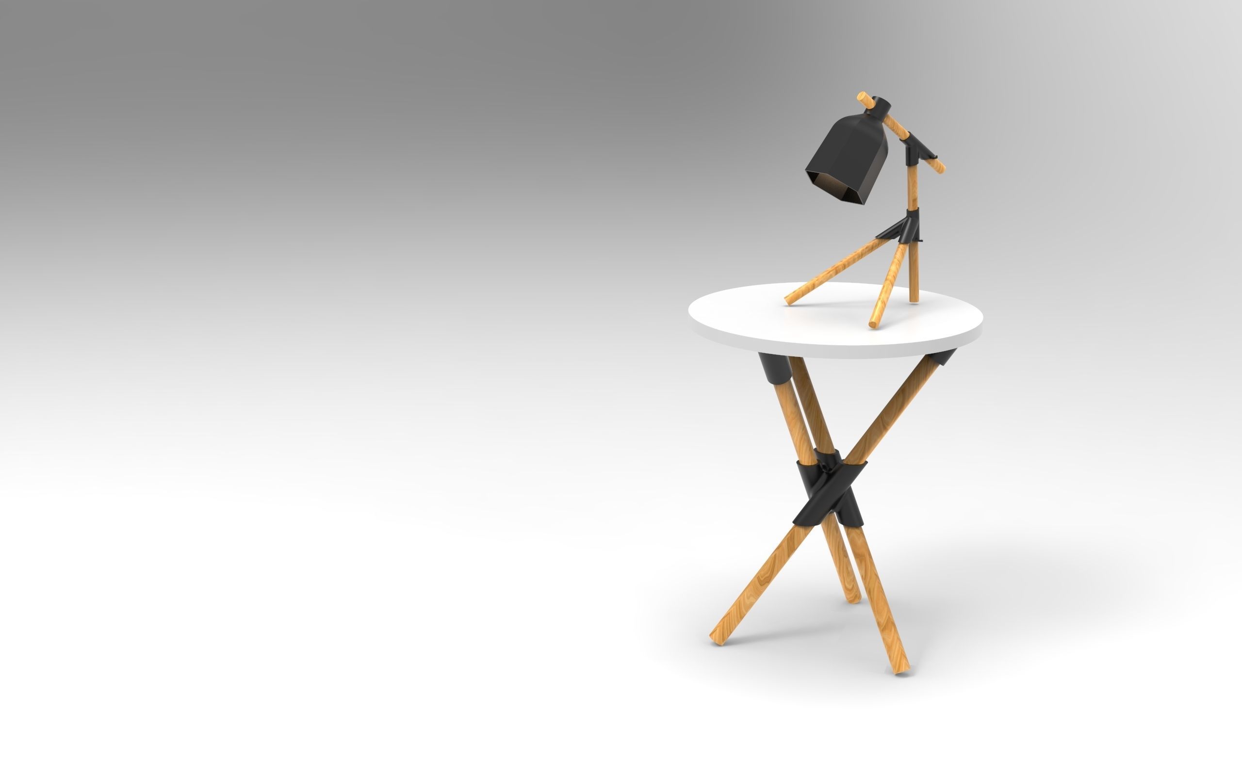 SIDE TABLE - BEDSIDE TABLE - 3D PRINT 3D model 3D printable | CGTrader