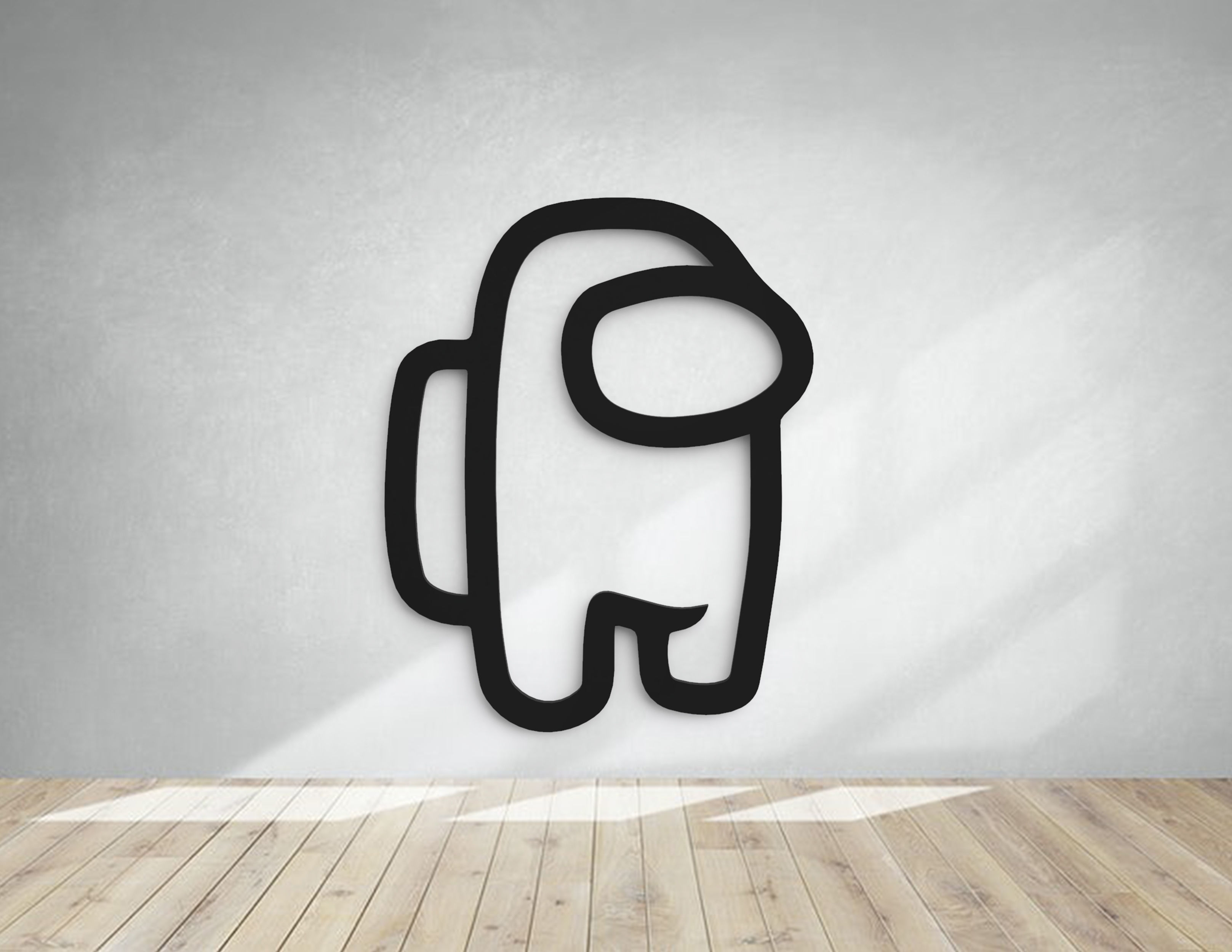 AMONG US WALL DECORATION - 3D PRINTED 3D model 3D printable | CGTrader