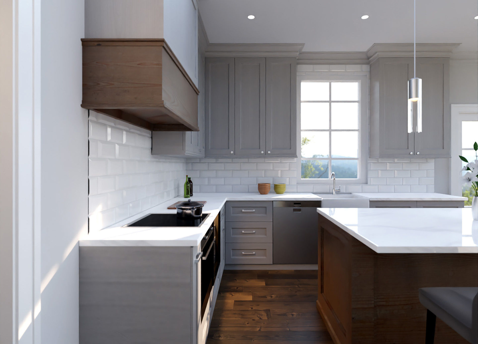 Kitchen scene 3D model | CGTrader