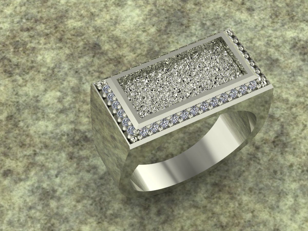 Customizable Ring free 3D model 3D printable | CGTrader