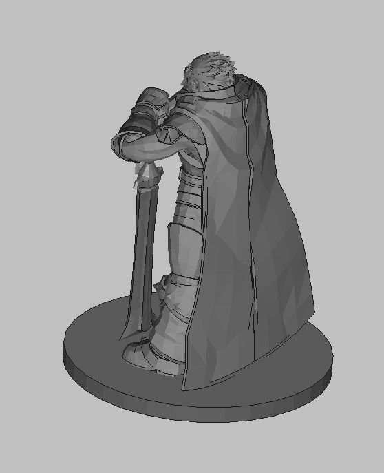 Ganondorf knight in armour 3D model 3D printable | CGTrader