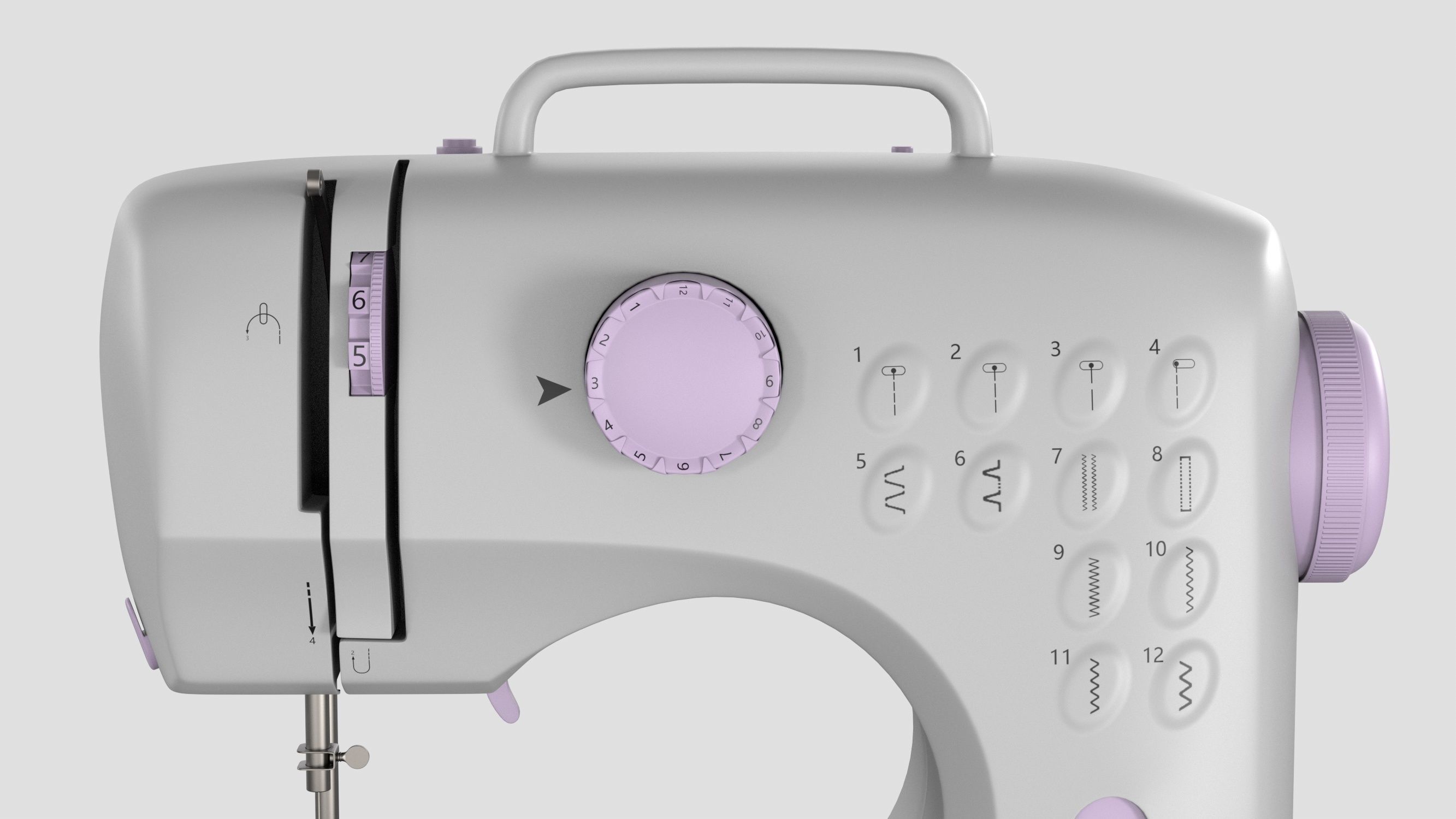 Aonesy Portable Sewing Machine 3D model | CGTrader