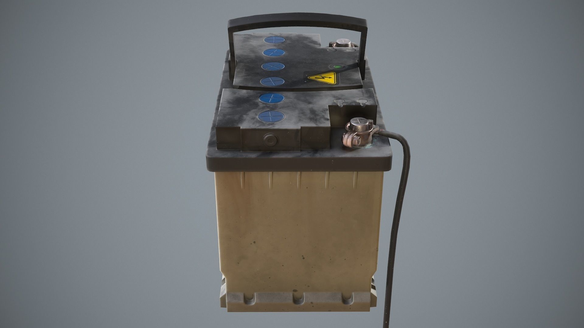 3D model Car battery Game-ready VR / AR / low-poly | CGTrader