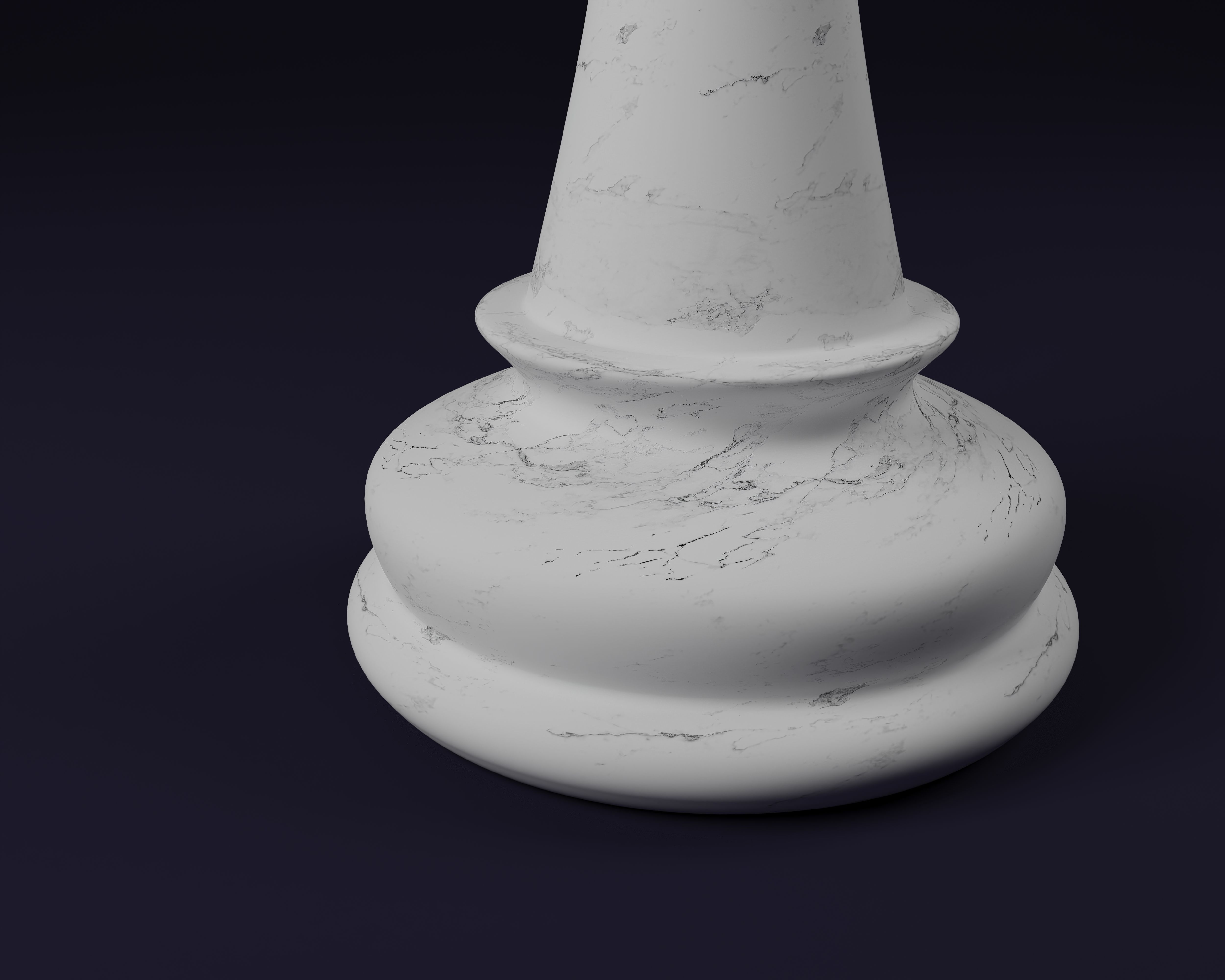 3d high poly chess king model made in blender 3D model | CGTrader