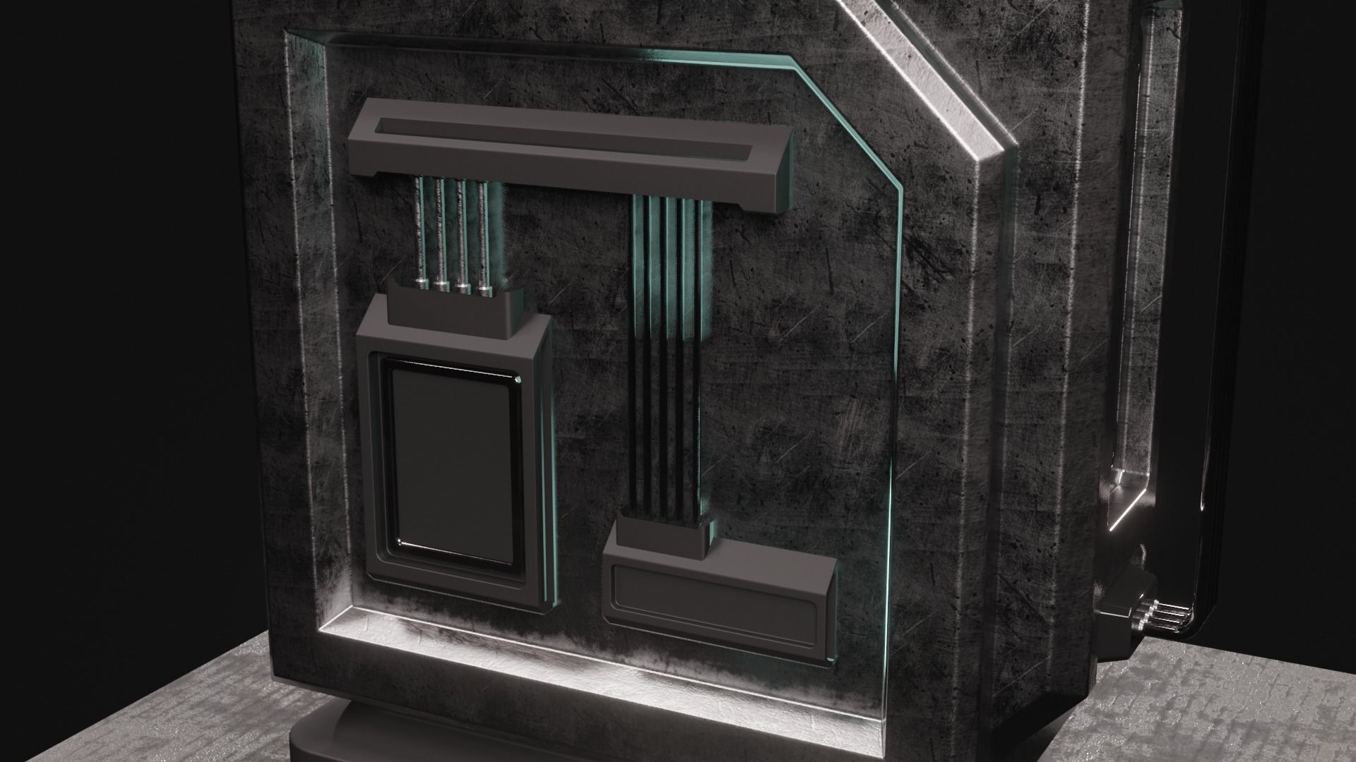 SCI-FI SHOP-VENDING MACHINE 3D model | CGTrader