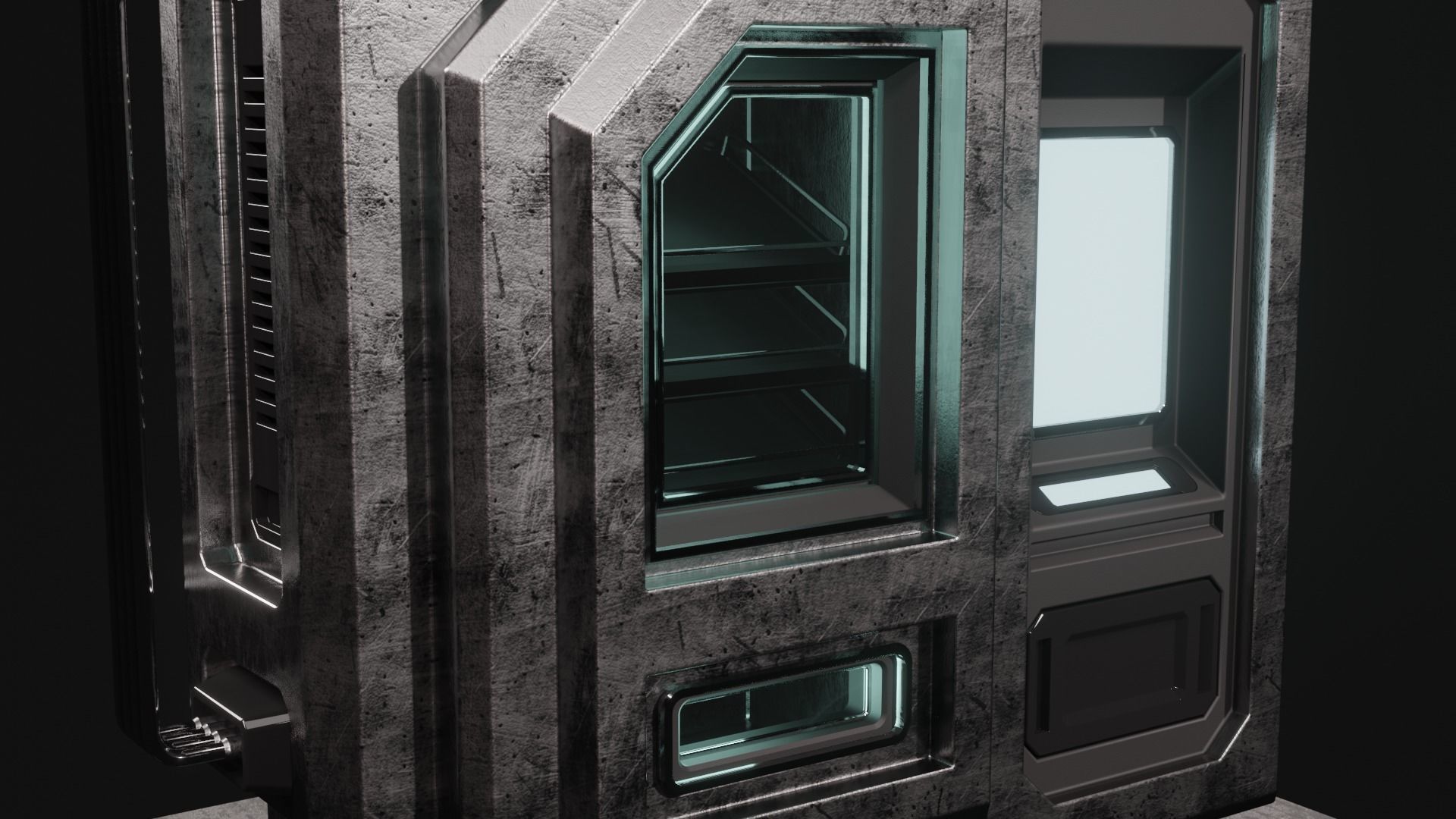 SCI-FI SHOP-VENDING MACHINE 3D model | CGTrader