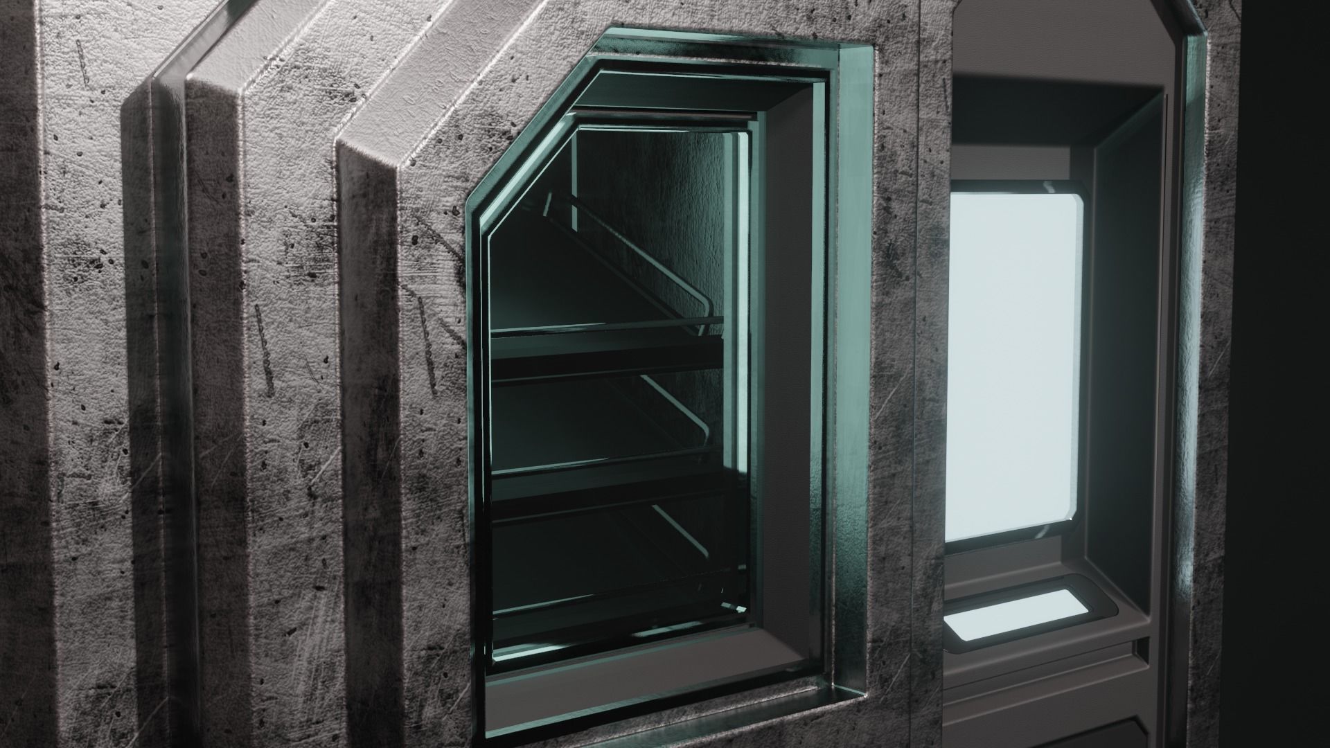 SCI-FI SHOP-VENDING MACHINE 3D model | CGTrader