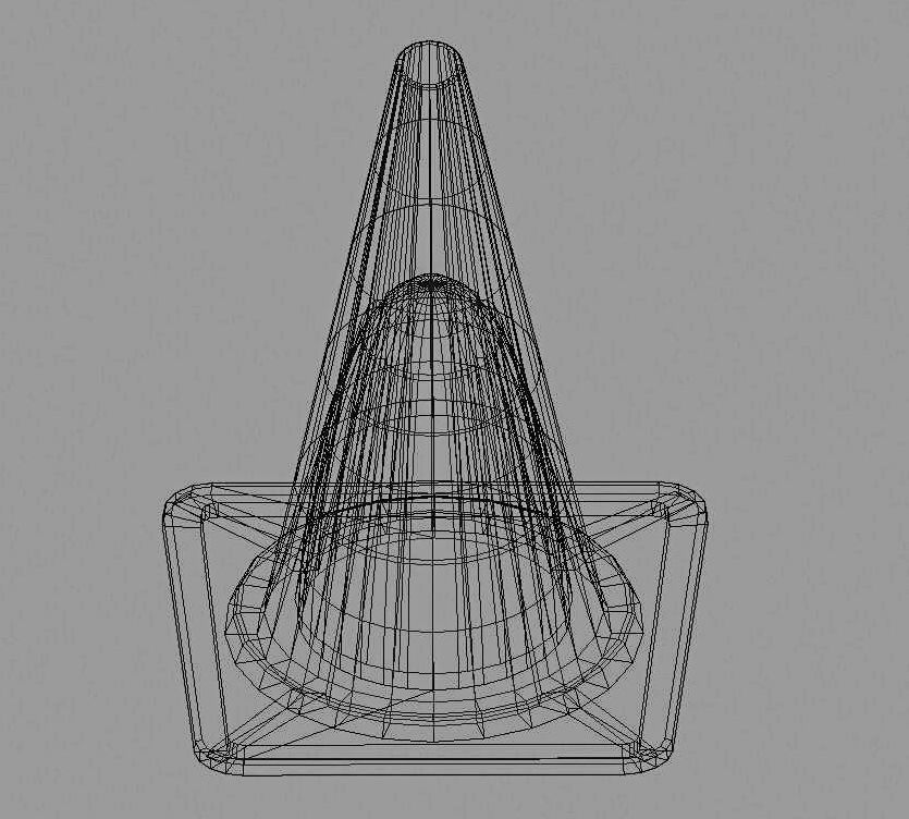 3D model Traffic Cone 3D Model VR / AR / low-poly | CGTrader