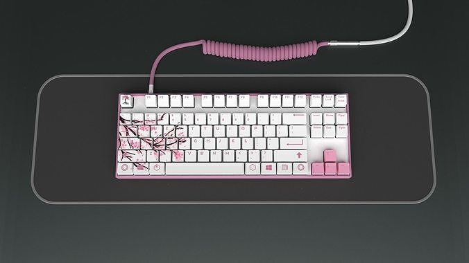 Mechanical Keyboard free 3D model | CGTrader