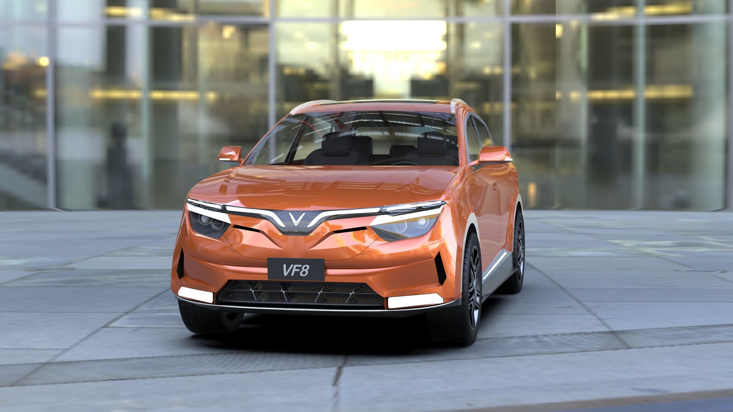 Vinfast VF8 3D model | CGTrader