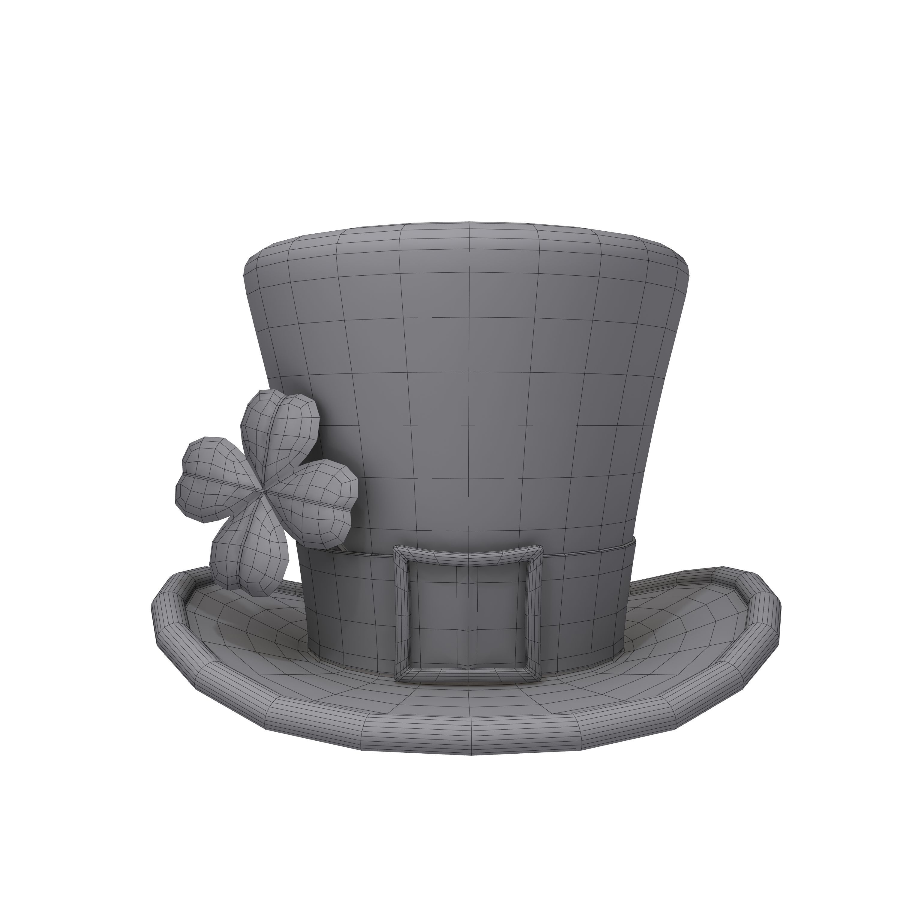 St Patricks Day Leprechaun Hat 3D model | CGTrader