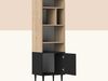 Lofton Small Bookcase free 3D model | CGTrader