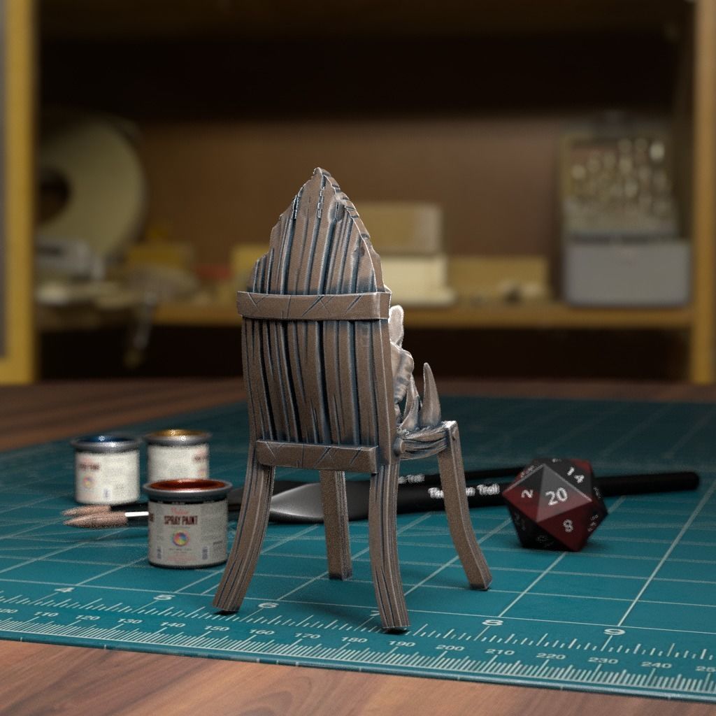 Chair Mimic Pre-Supported 3D model 3D printable | CGTrader