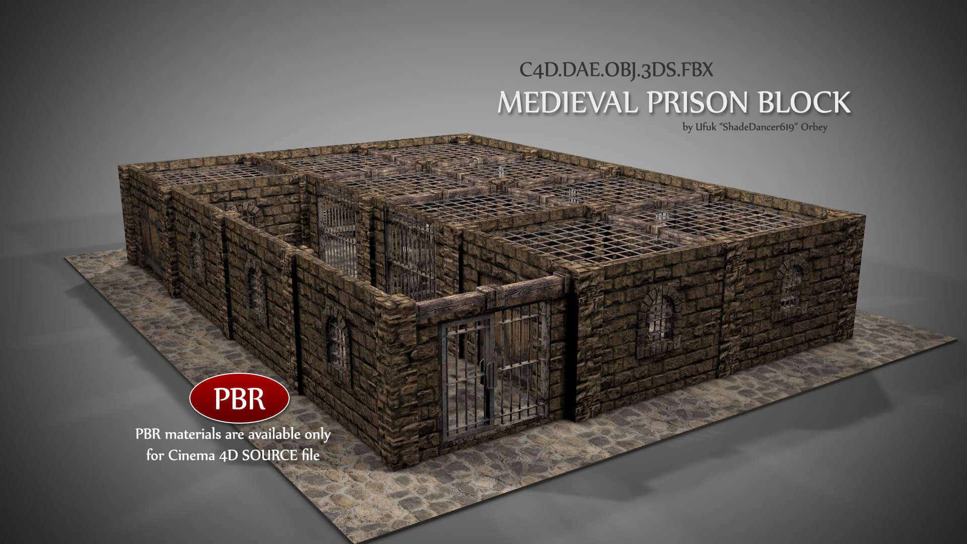 Medieval Prison Block 3D model | CGTrader