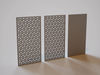 Partition perforated metal panel 3D model | CGTrader