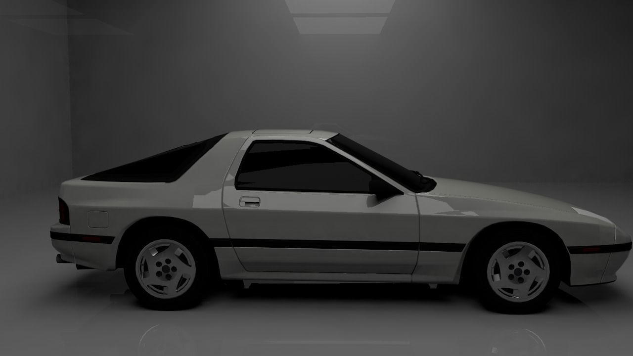 3D model mazda rx7 fc3s VR / AR / low-poly | CGTrader