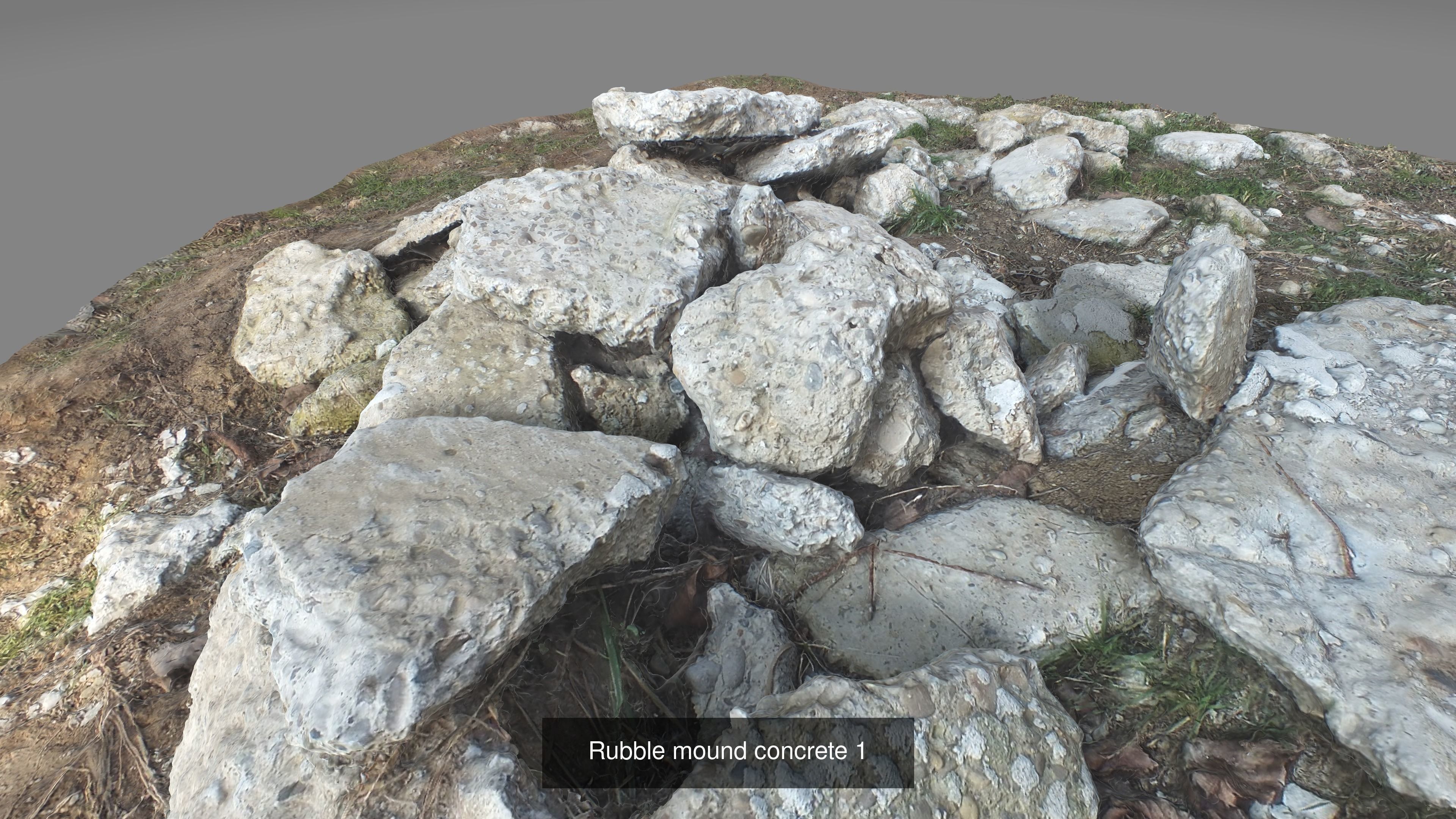 3D Model Collection Construction rubble VR / AR / low-poly | CGTrader