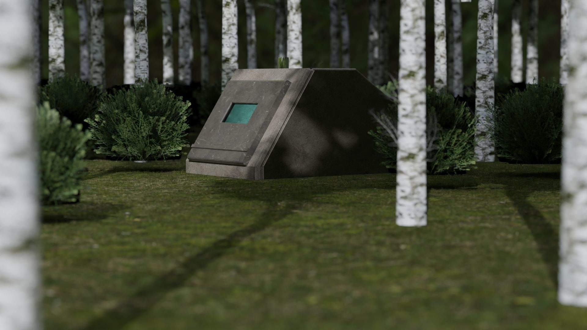 3D model Modern Bunker VR / AR / low-poly rigged | CGTrader