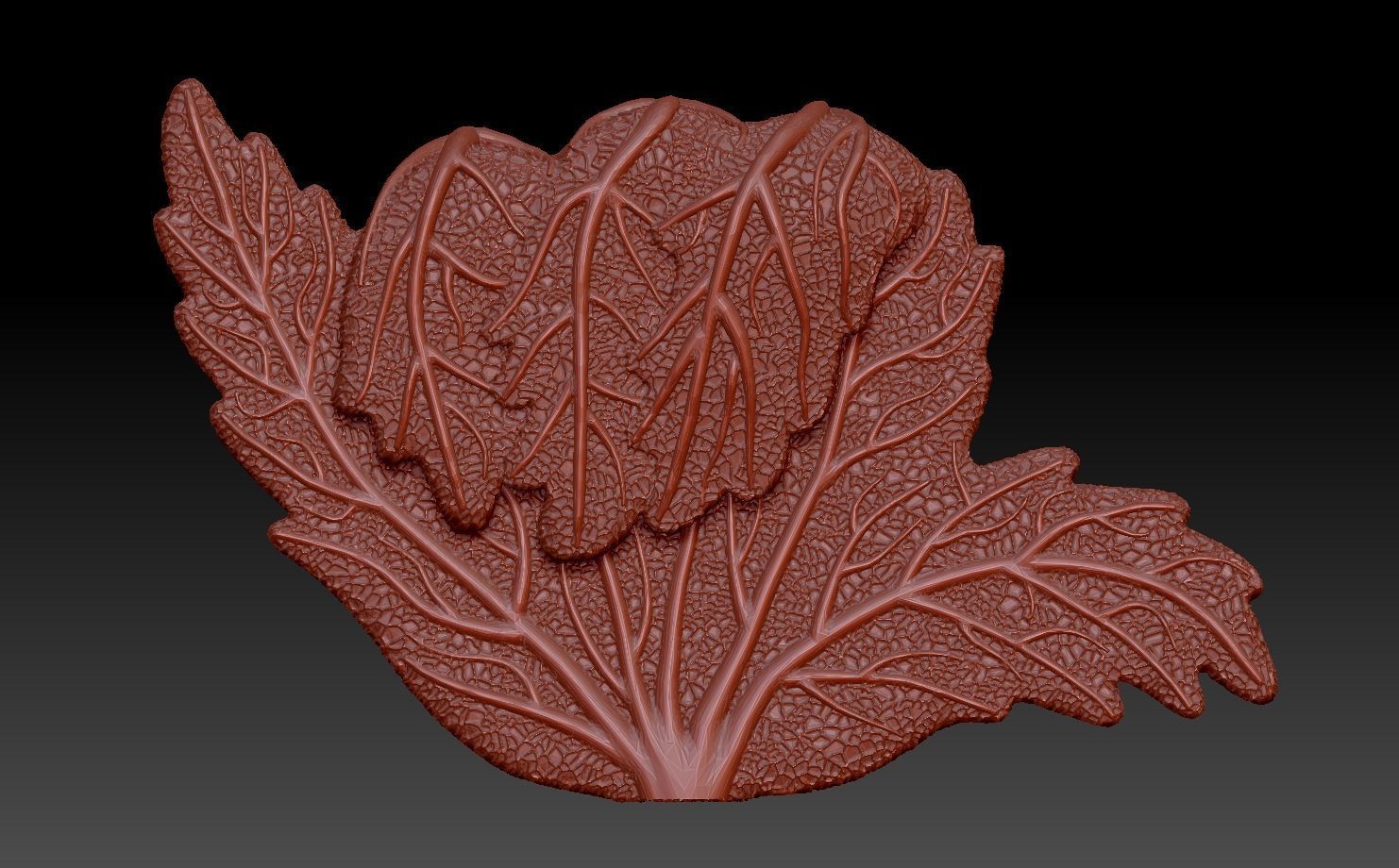 Shaka Marijuana Leaf 3D model 3D printable | CGTrader